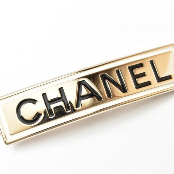 CHANEL | Accessories | Chanel Barrette Hair Chanel Cc Gold | Poshmark